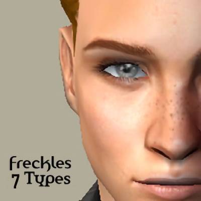 Layerable Nose Freckles - The Sims 2 Create a Sim - CurseForge
