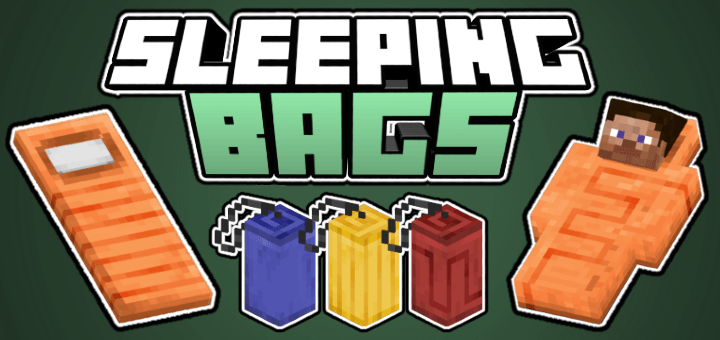 Sleeping Bags - Gallery - Minecraft Bedrock Addons - CurseForge