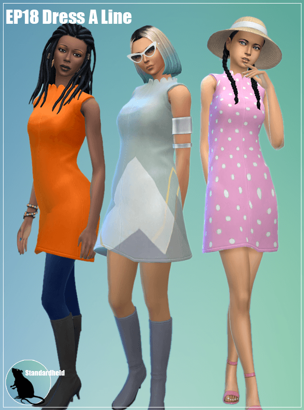 EP18 Dress A Line - Gallery - The Sims 4 Create a Sim - CurseForge