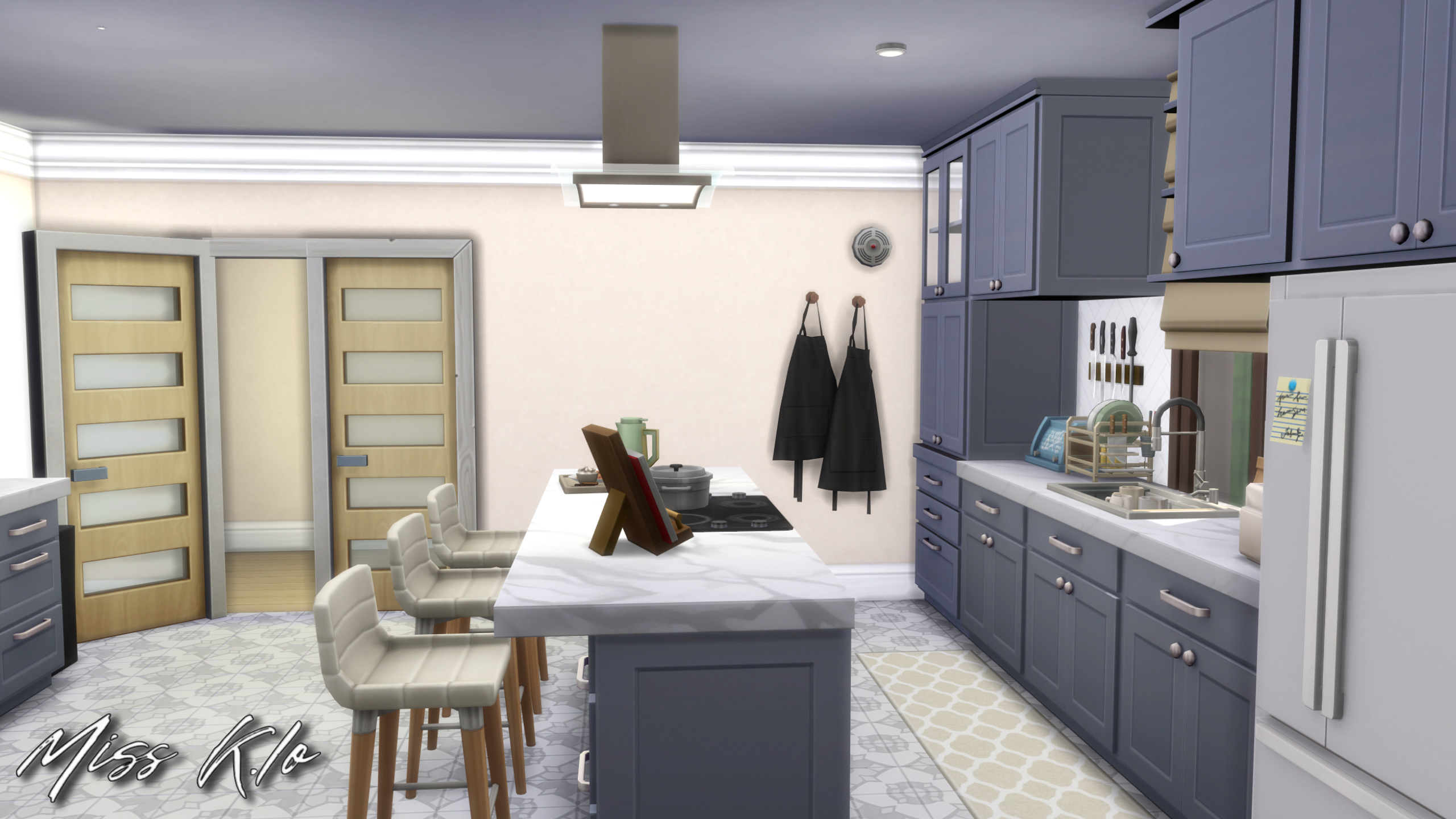 soft & cozy kitchen no cc - Gallery - The Sims 4 Rooms / Lots - CurseForge
