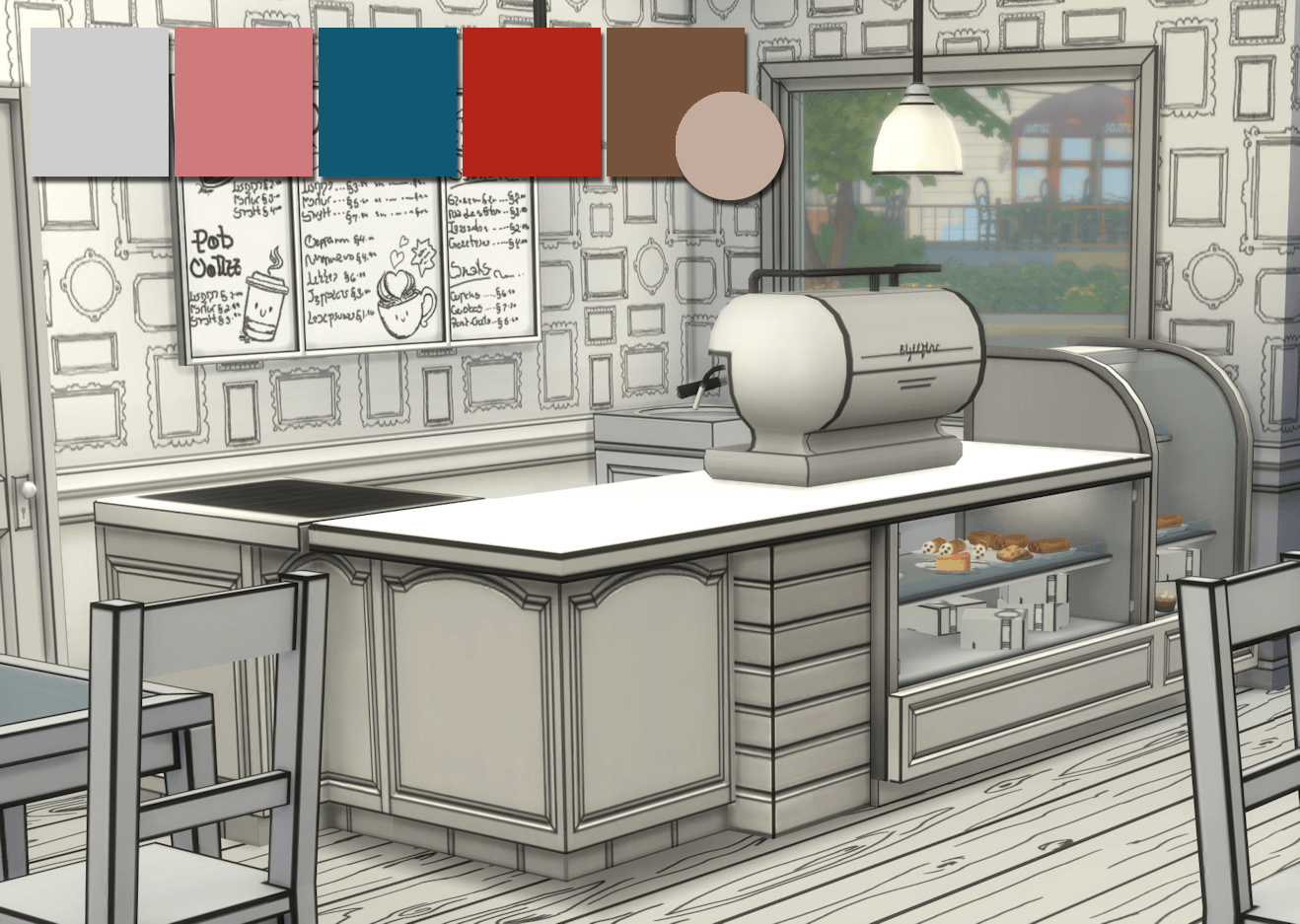 Cartoon Coffee - The Sims 4 Build / Buy - CurseForge