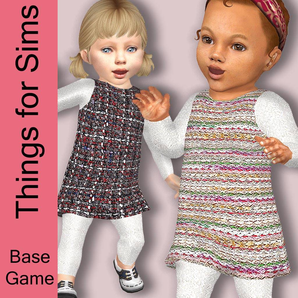 Infants Girls Boucle Tunic - Gallery - The Sims 4 Create a Sim - CurseForge