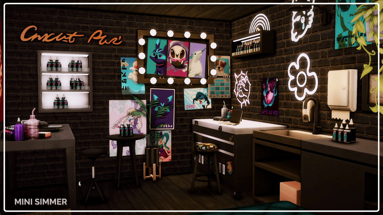 Rebel Ink - No CC - Gallery - The Sims 4 Rooms / Lots - CurseForge