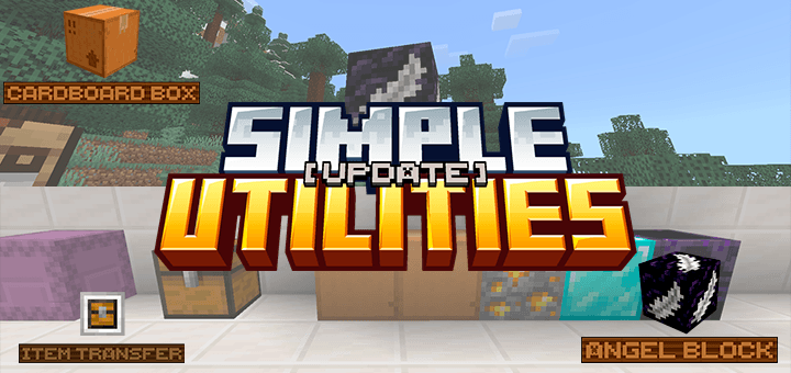 Simple Utilities [UPDATE] - Gallery - Minecraft Bedrock Addons - CurseForge