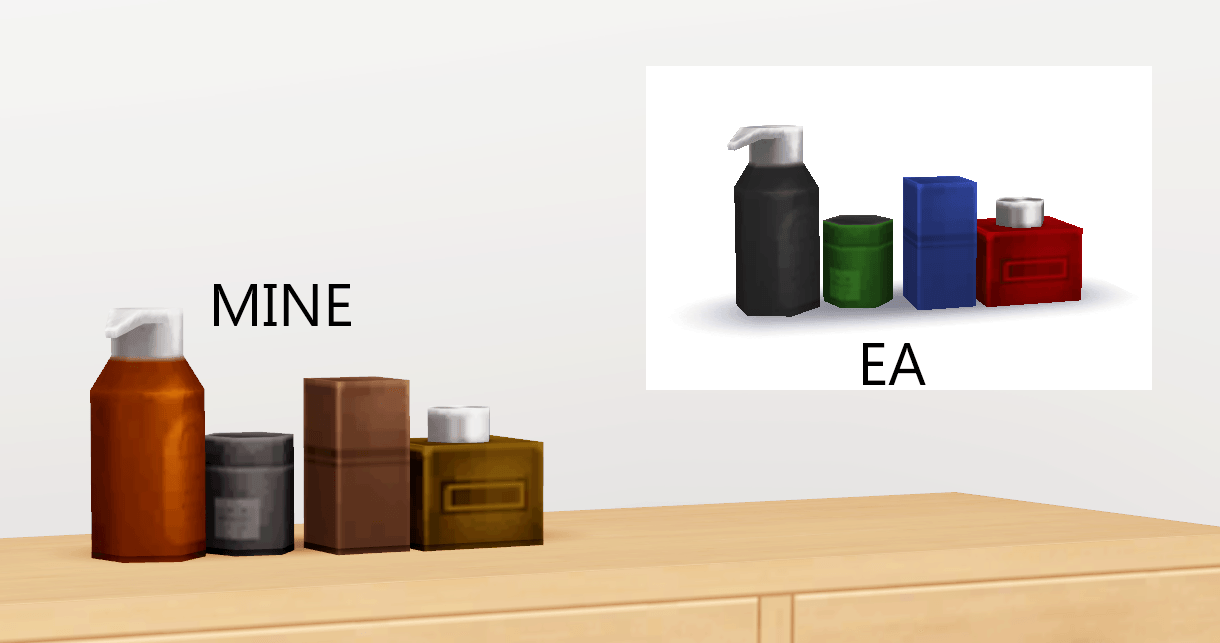 Men's Body Care - Base Game Recolors - Gallery - The Sims 4 Build / Buy ...