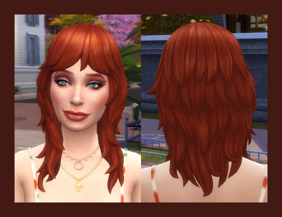 Shagadelic Shaggy Hair Retextured and Recoloured - Gallery - The Sims 4 ...