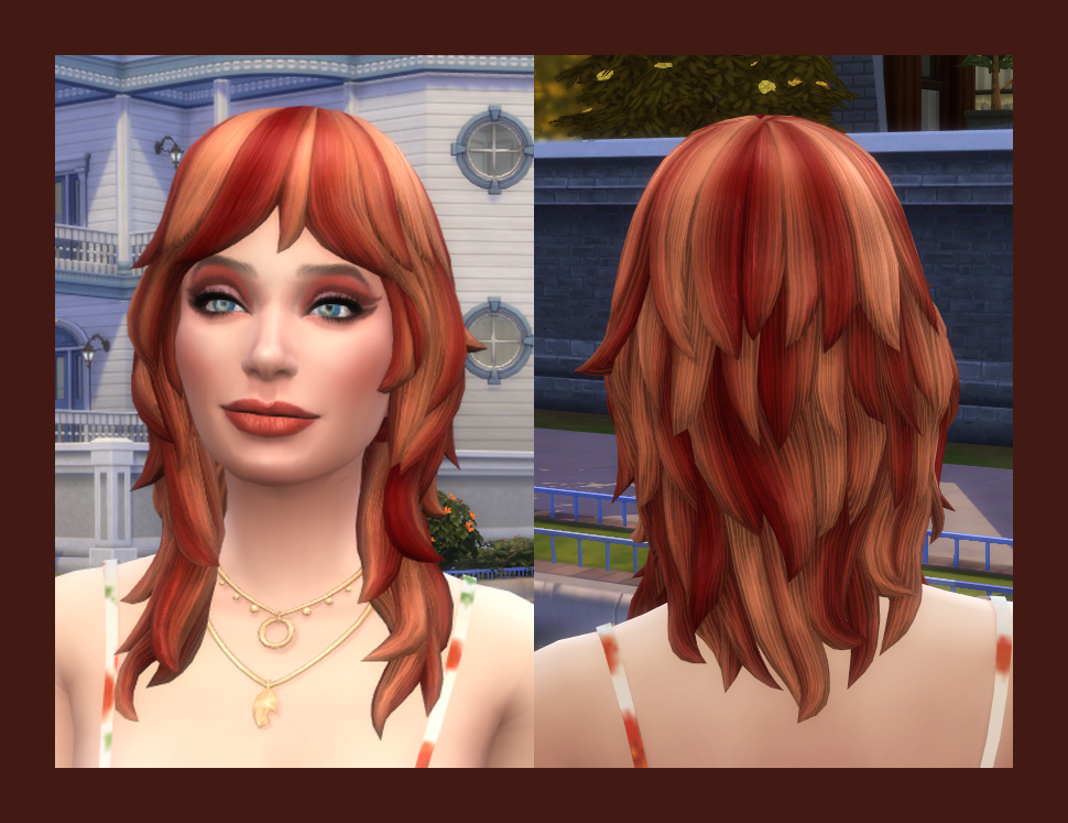 Shagadelic Shaggy Hair Retextured and Recoloured - Gallery - The Sims 4 ...