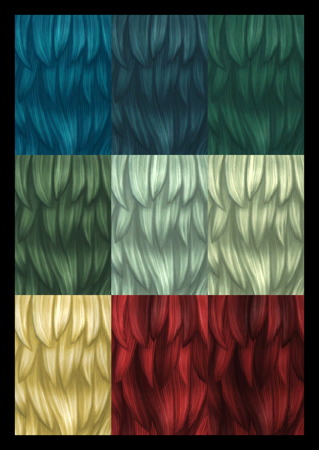 Shagadelic Shaggy Hair Retextured and Recoloured - Gallery - The Sims 4 ...