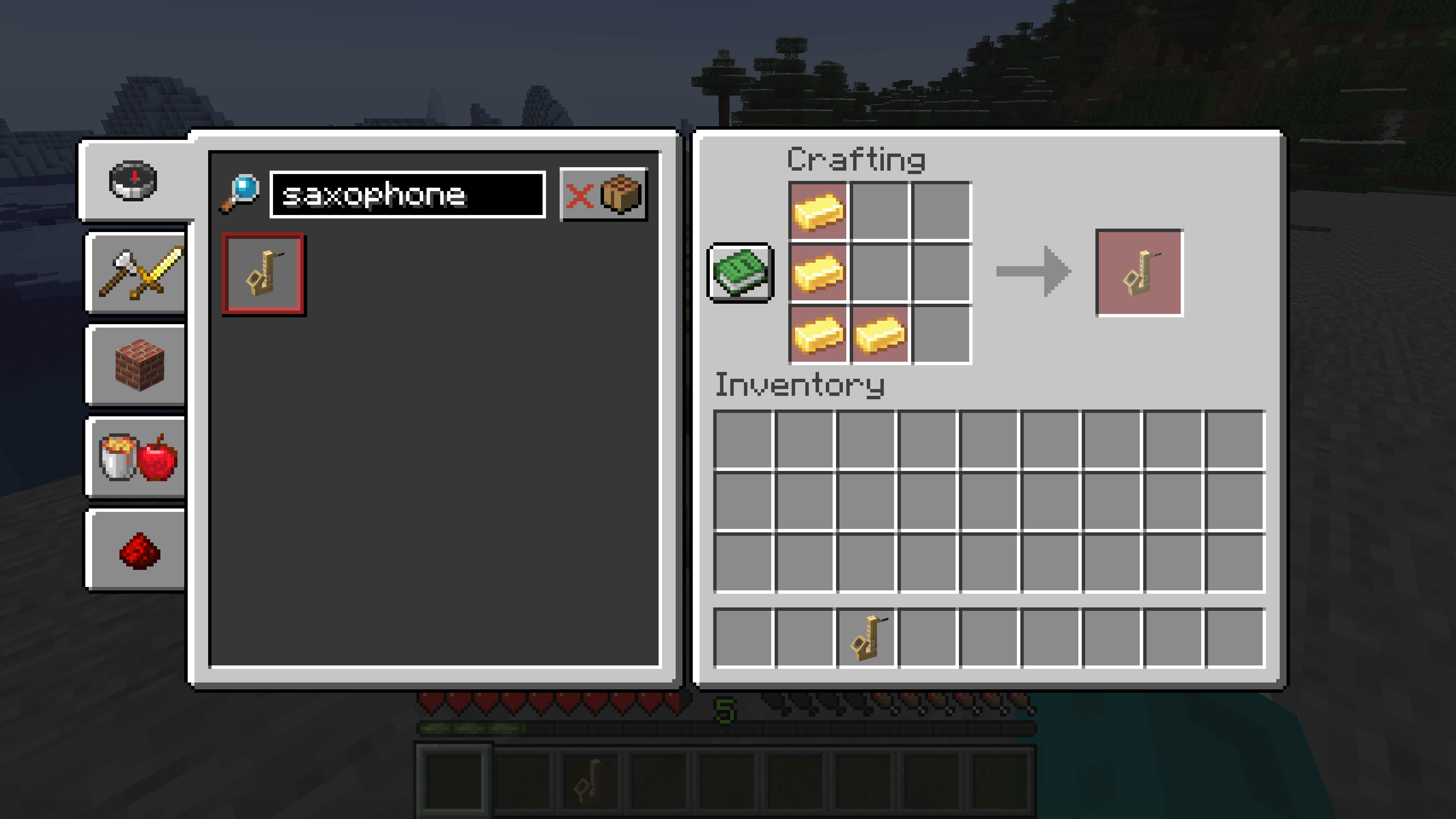 Saxophone & More - Minecraft Data Packs - CurseForge