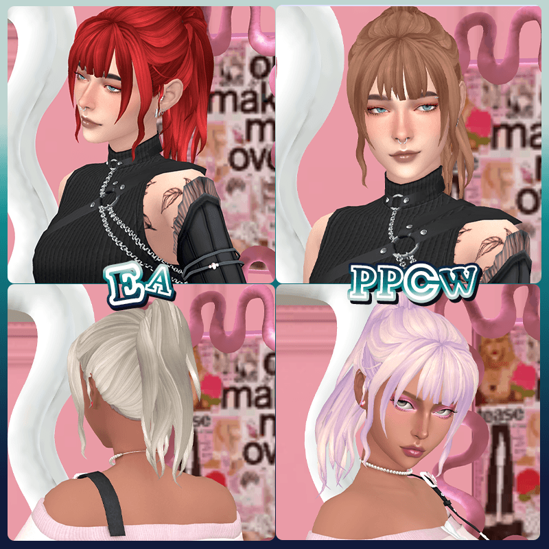 Aurelia Hairstyle - Gallery - The Sims 4 Create a Sim - CurseForge