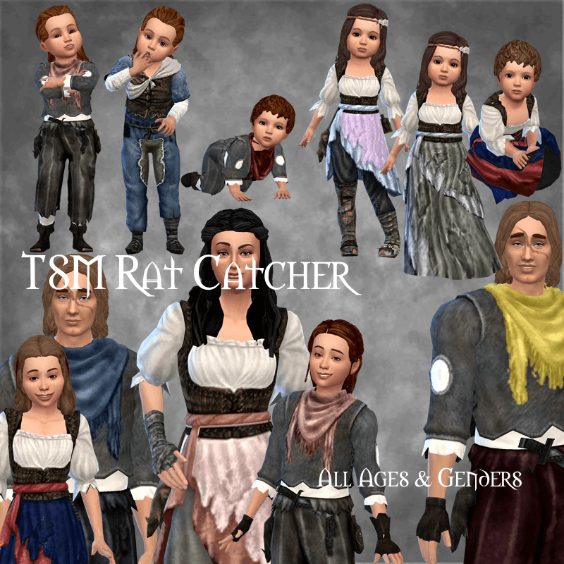 TSM Rat Catcher for All Genders and Ages - Gallery - The Sims 4 Create ...