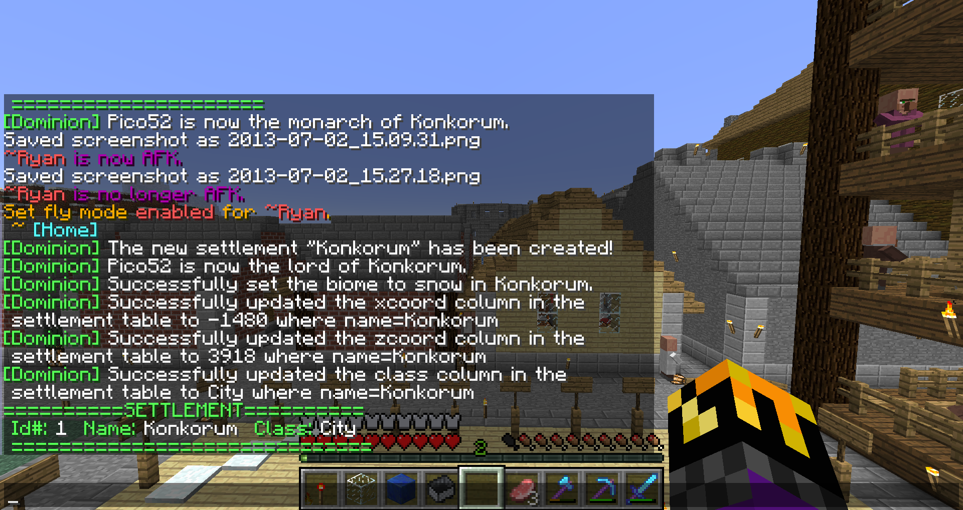 Dominion - Minecraft Bukkit Plugins - CurseForge