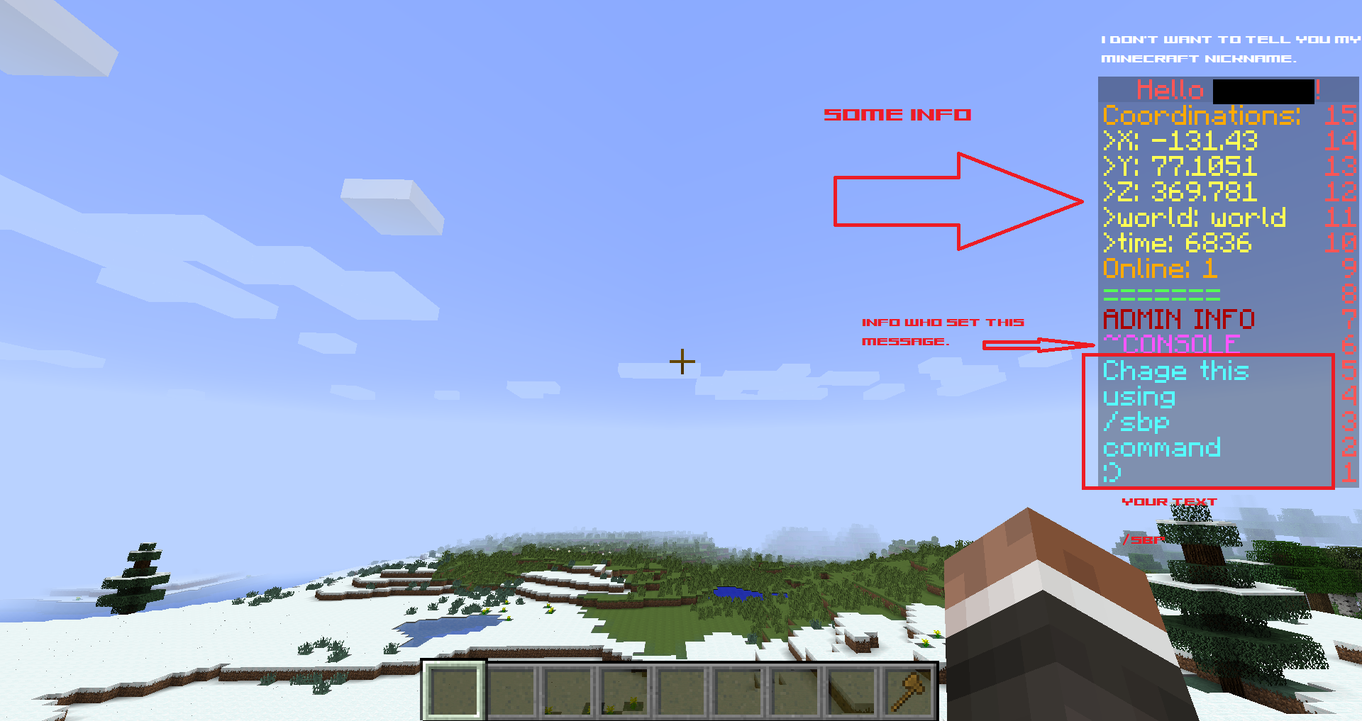 Images - ScoreBoardPlus - Bukkit Plugins - Projects - Bukkit