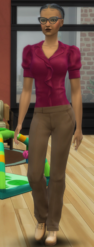 Librarian Role Outfit Disabled - The Sims 4 Mods - CurseForge