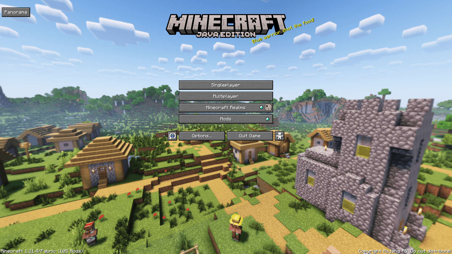 Village & Pillage Panorama with Shaders (Bedrock) - Gallery - Minecraft Bedrock Texture Packs ...