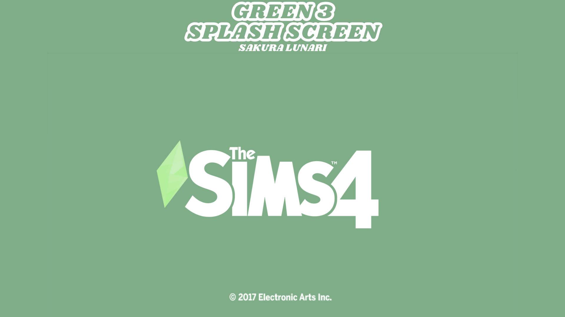 Green Splash Screen 3 - Gallery - The Sims 4 Mods - CurseForge