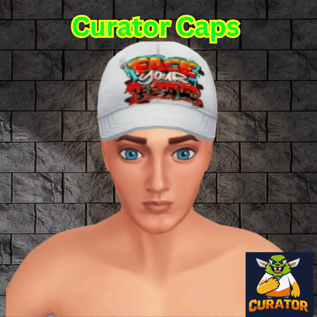 Curator Cap Designs CD005 - Base game compatible - The Sims 4 Create a ...