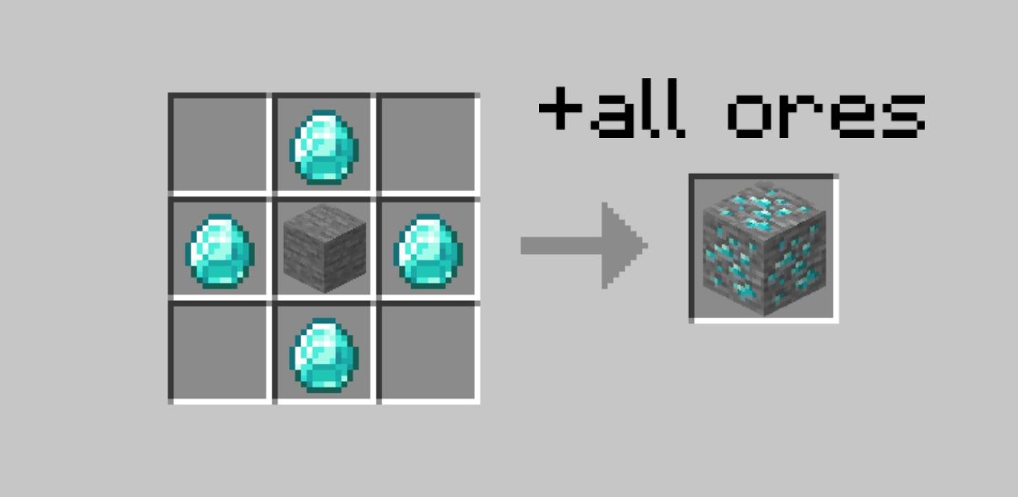 Ultimate Crafting Recipes - Gallery - Minecraft Bedrock Addons - CurseForge