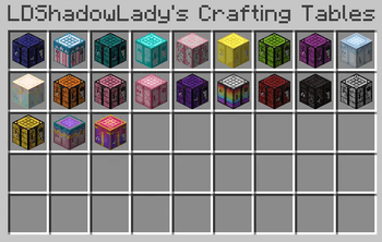 LDShadowLady's More Crafting Tables Rebrushed - Gallery - Minecraft ...
