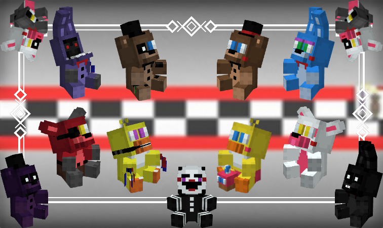 FNAF Ultimate Custom Plushies - Gallery - Minecraft Resource Packs ...