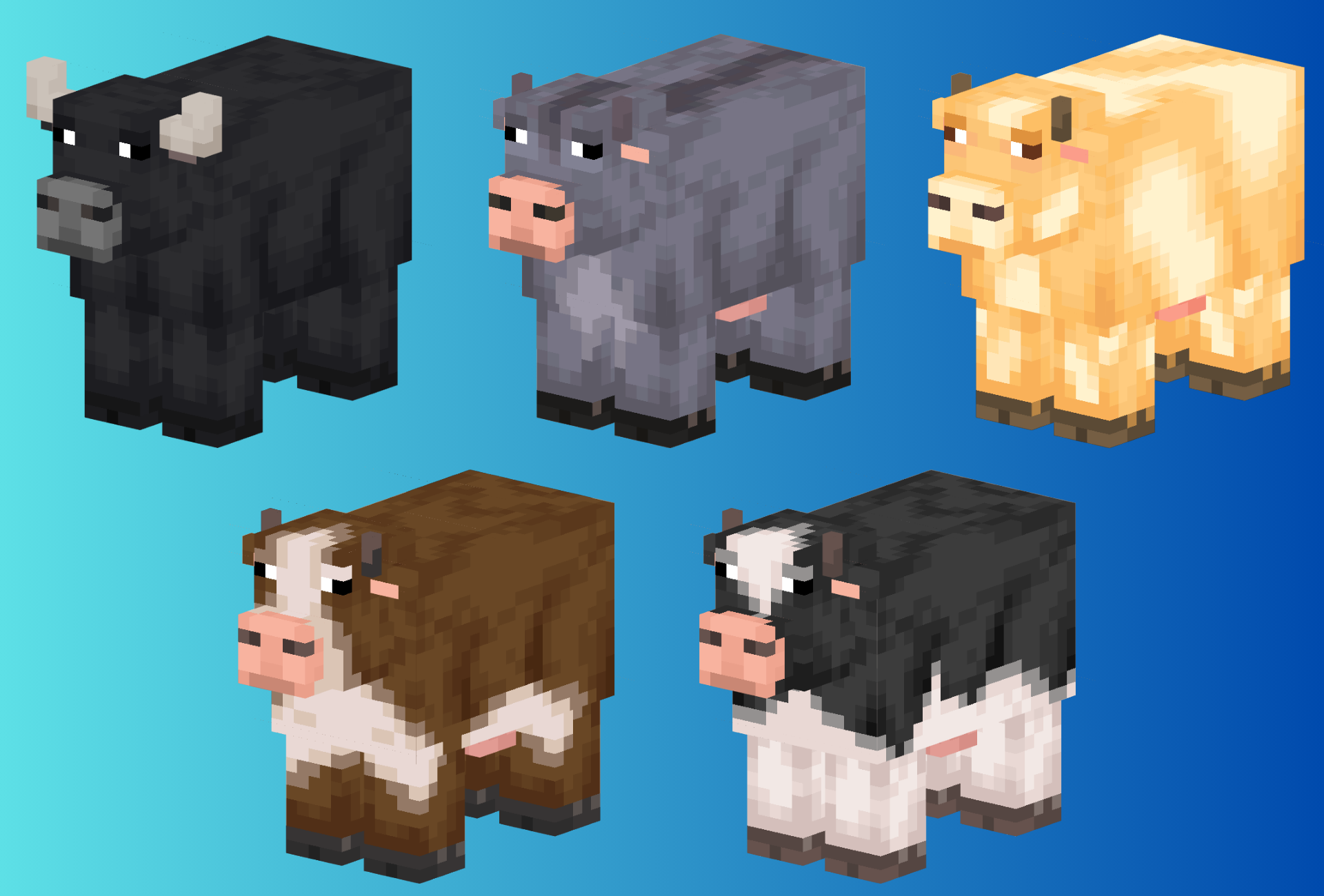 Prettier Cows - Gallery - Minecraft Resource Packs - CurseForge
