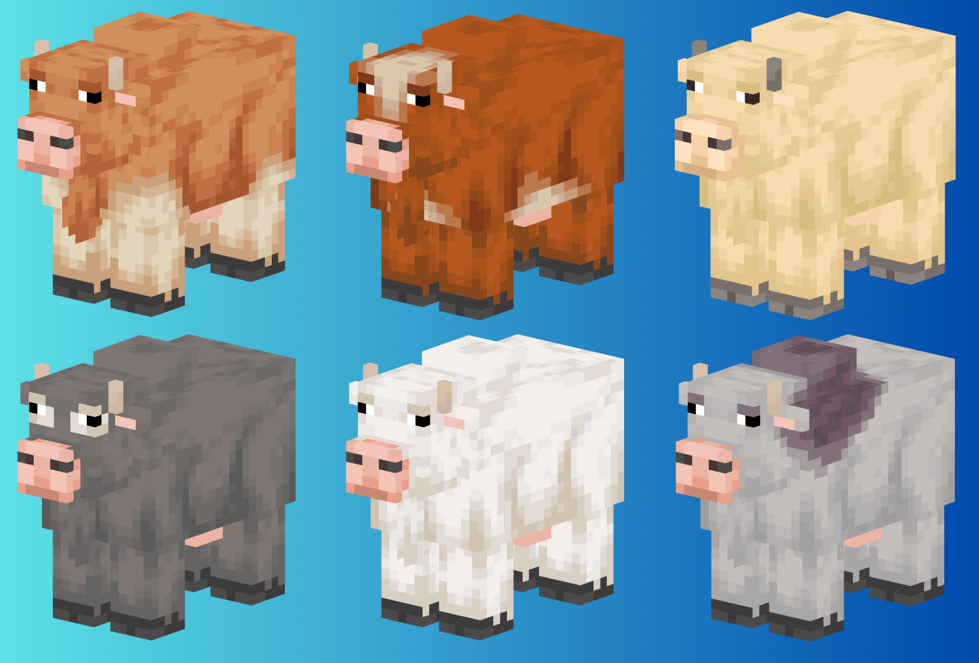 Prettier Cows - Gallery - Minecraft Resource Packs - CurseForge