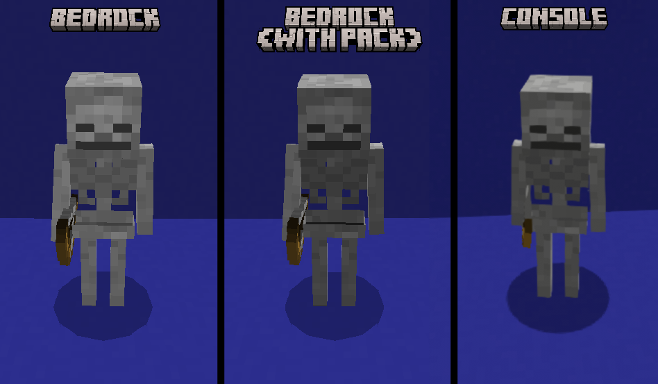 Console Mob Shading - Minecraft Bedrock Texture Packs - CurseForge