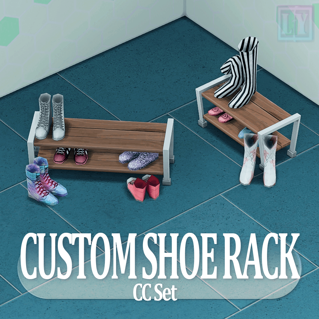 Custom Shoe Rack👞 Mini Set - Gallery - The Sims 4 Build / Buy - CurseForge