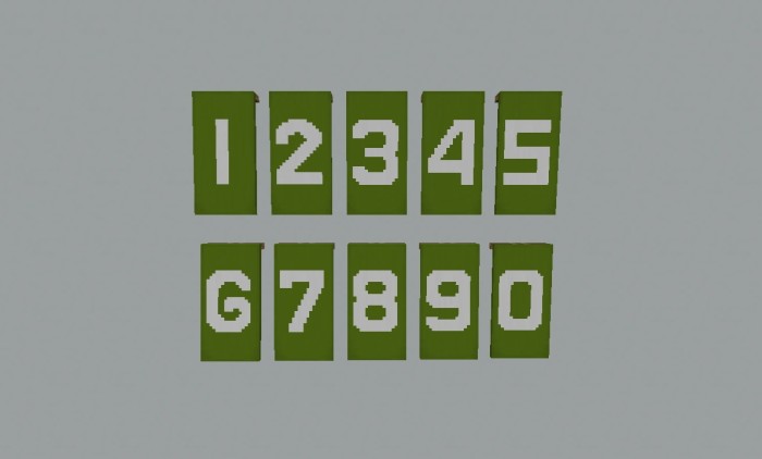 Alphabet Banner Patterns - Gallery - Minecraft Bedrock Texture Packs ...