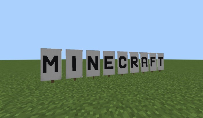 Alphabet Banner Patterns - Gallery - Minecraft Bedrock Texture Packs ...