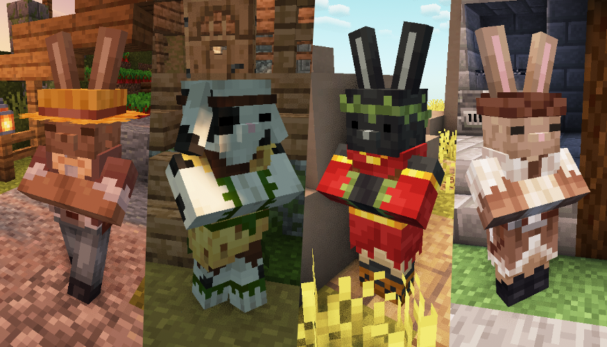 Rabbit Villagers - Gallery - Minecraft Resource Packs - CurseForge