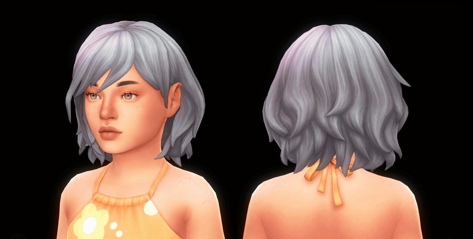 Socorro Hair For Kids - The Sims 4 Create a Sim - CurseForge
