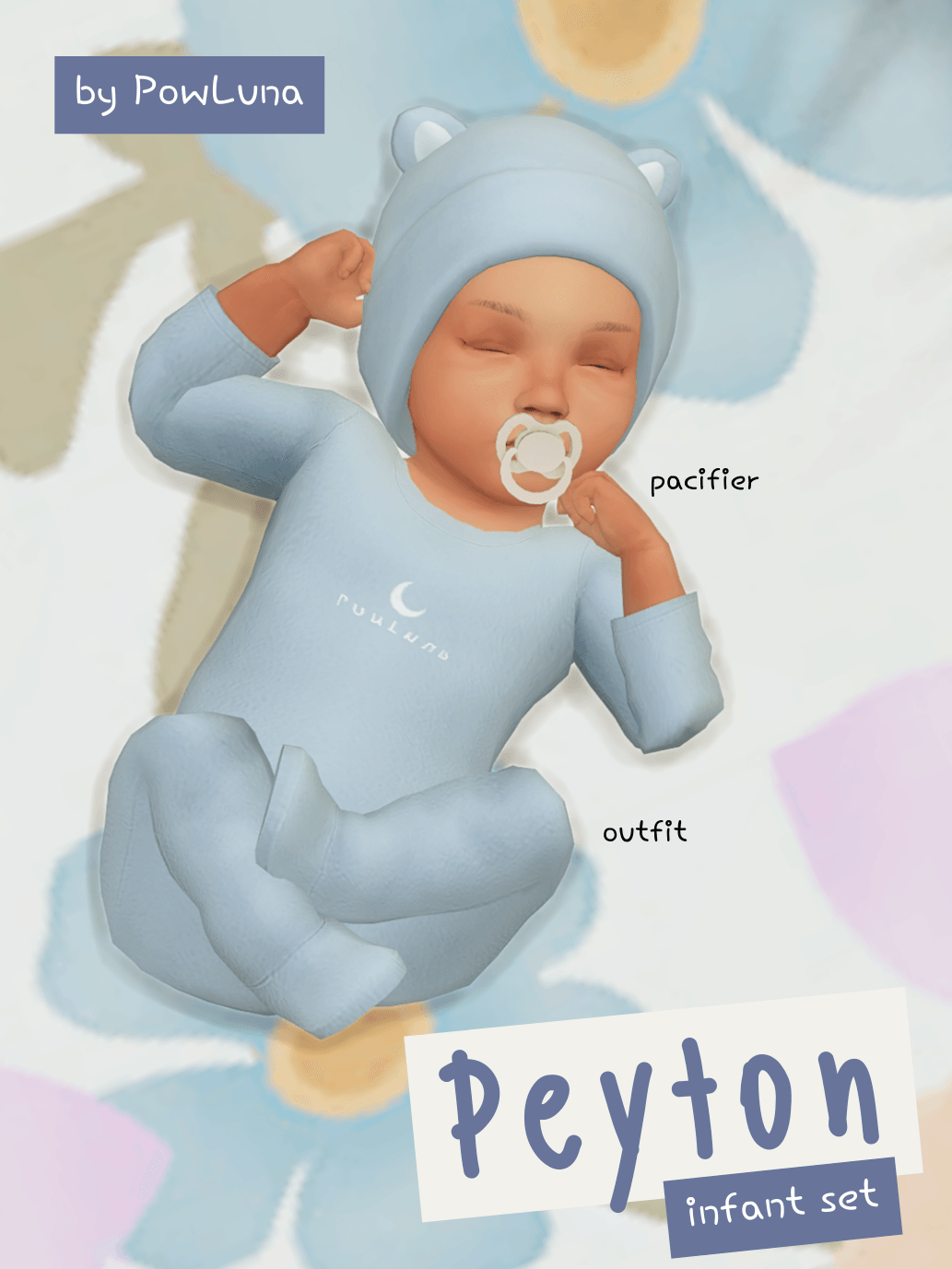PEYTON - infant & toddler pacifier - Gallery - The Sims 4 Create a Sim ...