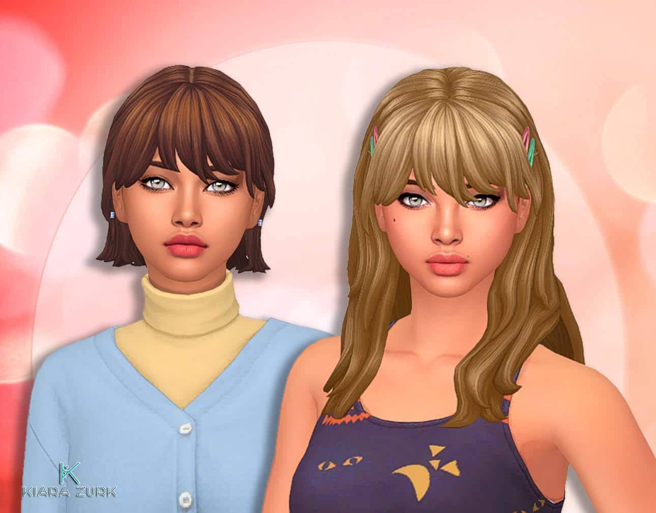 Messy Bangs - Gallery - The Sims 4 Create a Sim - CurseForge