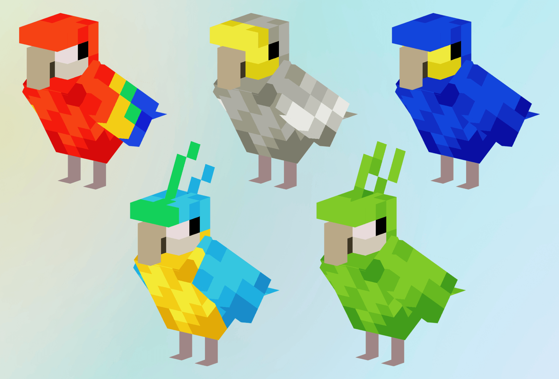 Prettier Parrots - Minecraft Resource Packs - CurseForge