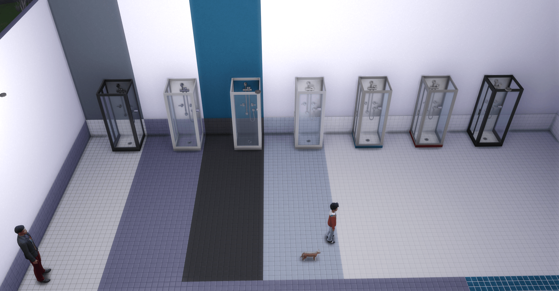 Post Modern Shower Floor Tile - Gallery - The Sims 4 Build / Buy ...