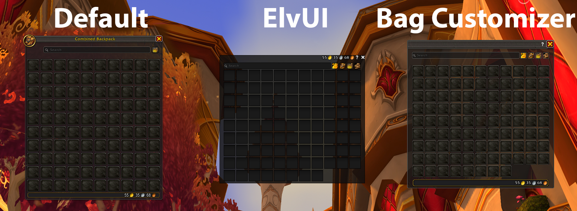Bag Customizer for ElvUI - Gallery - World of Warcraft Addons - CurseForge