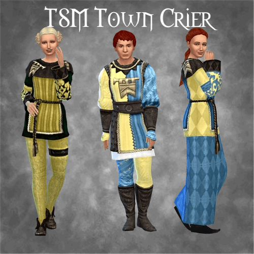 TSM Town Crier - Gallery - The Sims 4 Create a Sim - CurseForge