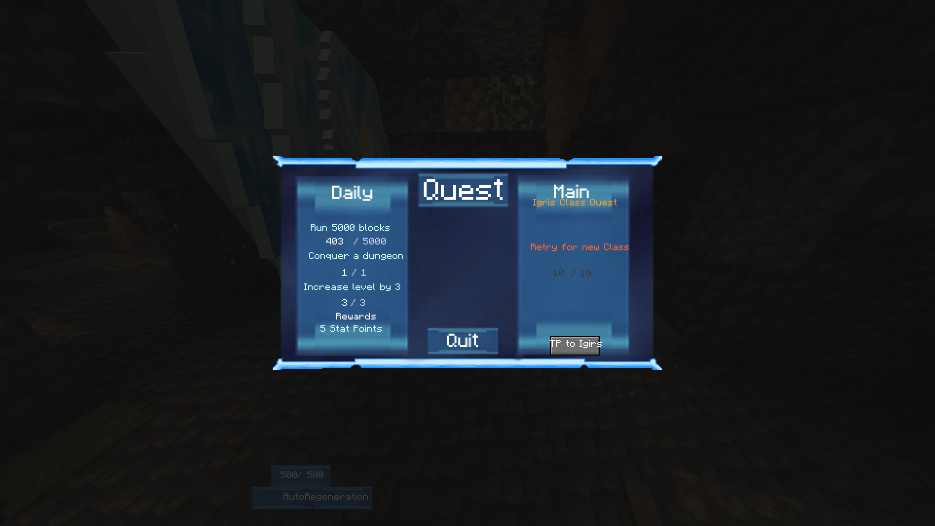 Block Leveling (Solo Leveling Mod) - Gallery - Minecraft Mods - CurseForge