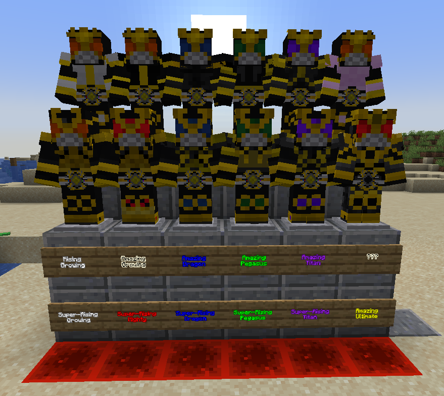 Kamen Rider Pixel Quest 5.0 - Gallery - Minecraft Mods - CurseForge