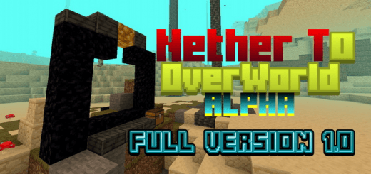 Nether To Overworld - Gallery - Minecraft Bedrock Addons - CurseForge