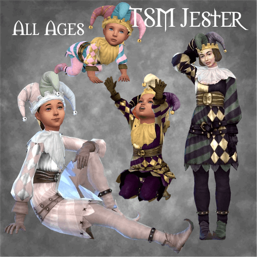 TSM Jester Outfit - Gallery - The Sims 4 Create a Sim - CurseForge