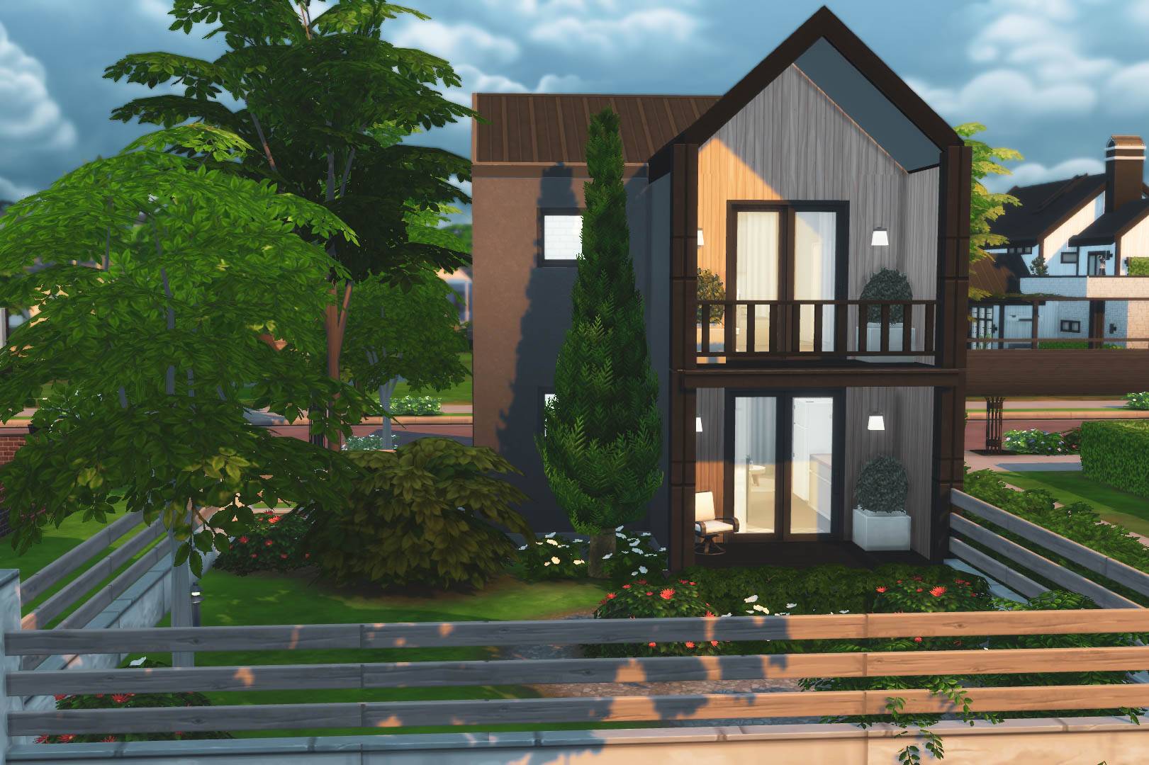 Scandi Basegame Starter Home - Gallery - The Sims 4 Rooms / Lots ...