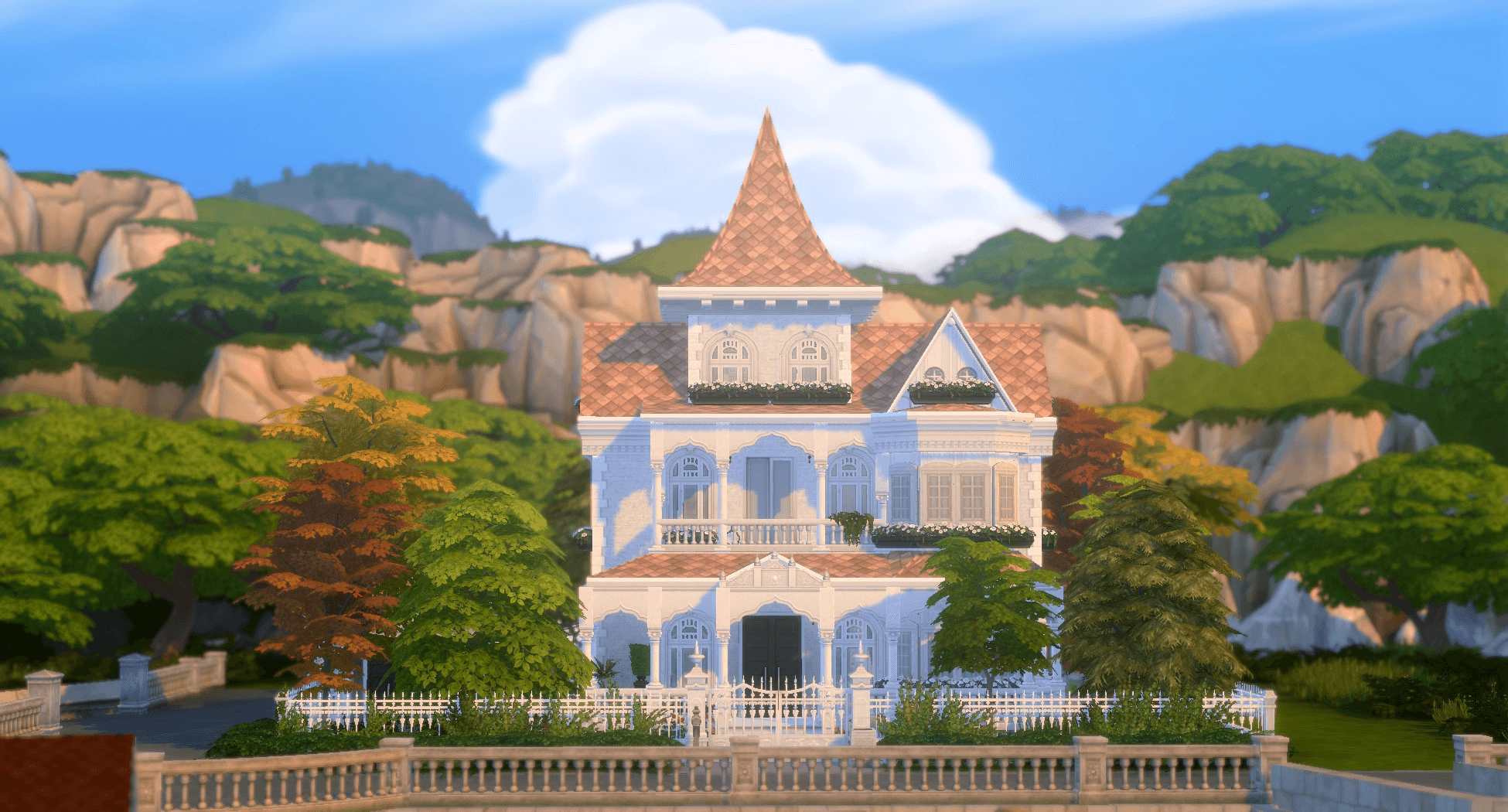[SHELL] Celestial Howl Manor | Life and Death | No CC - The Sims 4 ...