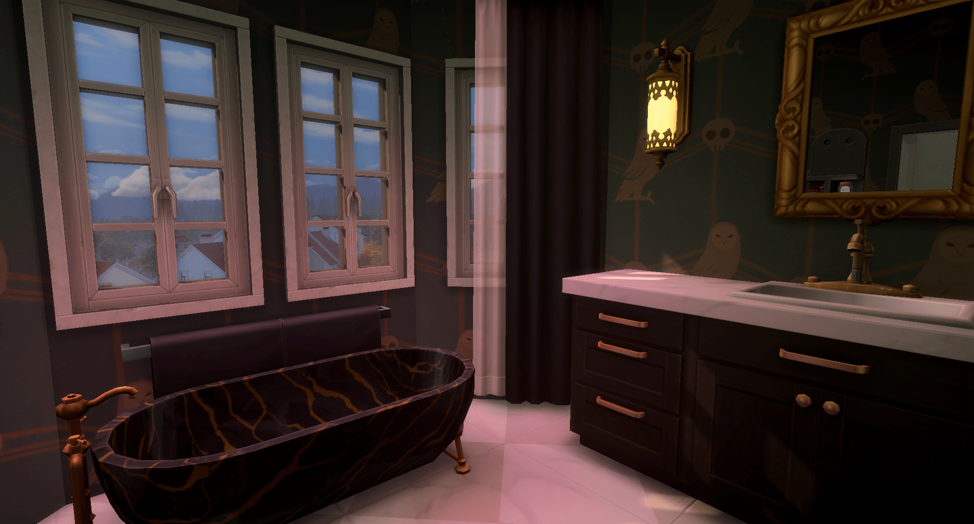 [SHELL] Celestial Howl Manor | Life and Death | No CC - The Sims 4 ...