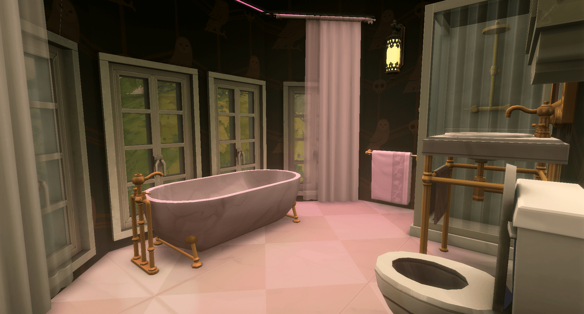 [SHELL] Celestial Howl Manor | Life and Death | No CC - The Sims 4 ...