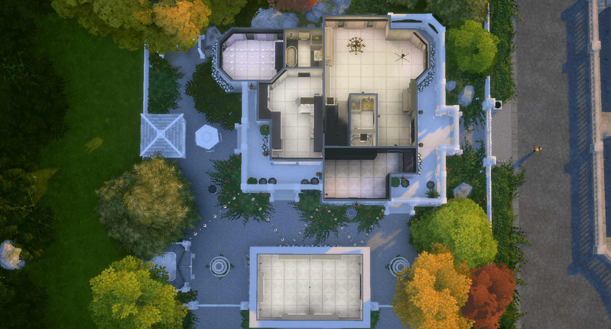 [SHELL] Celestial Howl Manor | Life and Death | No CC - The Sims 4 ...