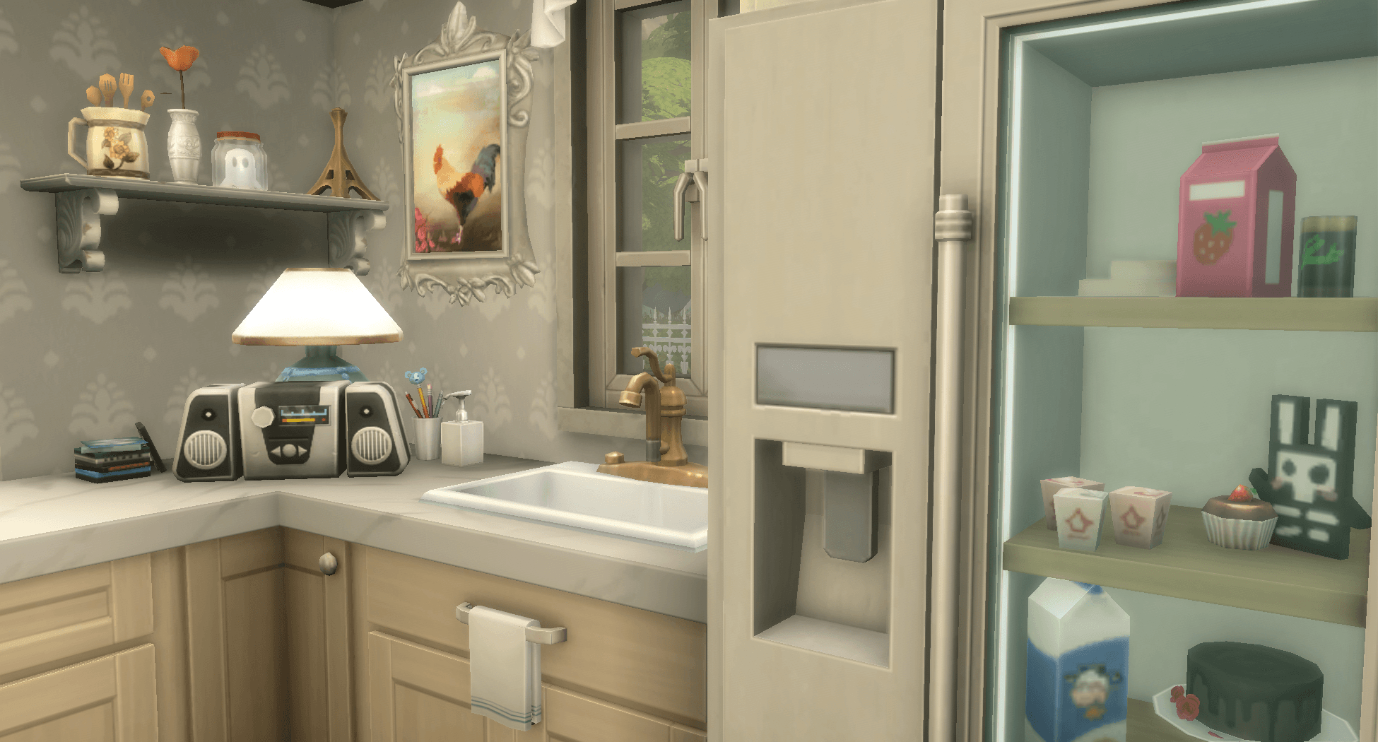 Celestial Howl Manor | Life and Death | No CC - The Sims 4 Rooms / Lots ...