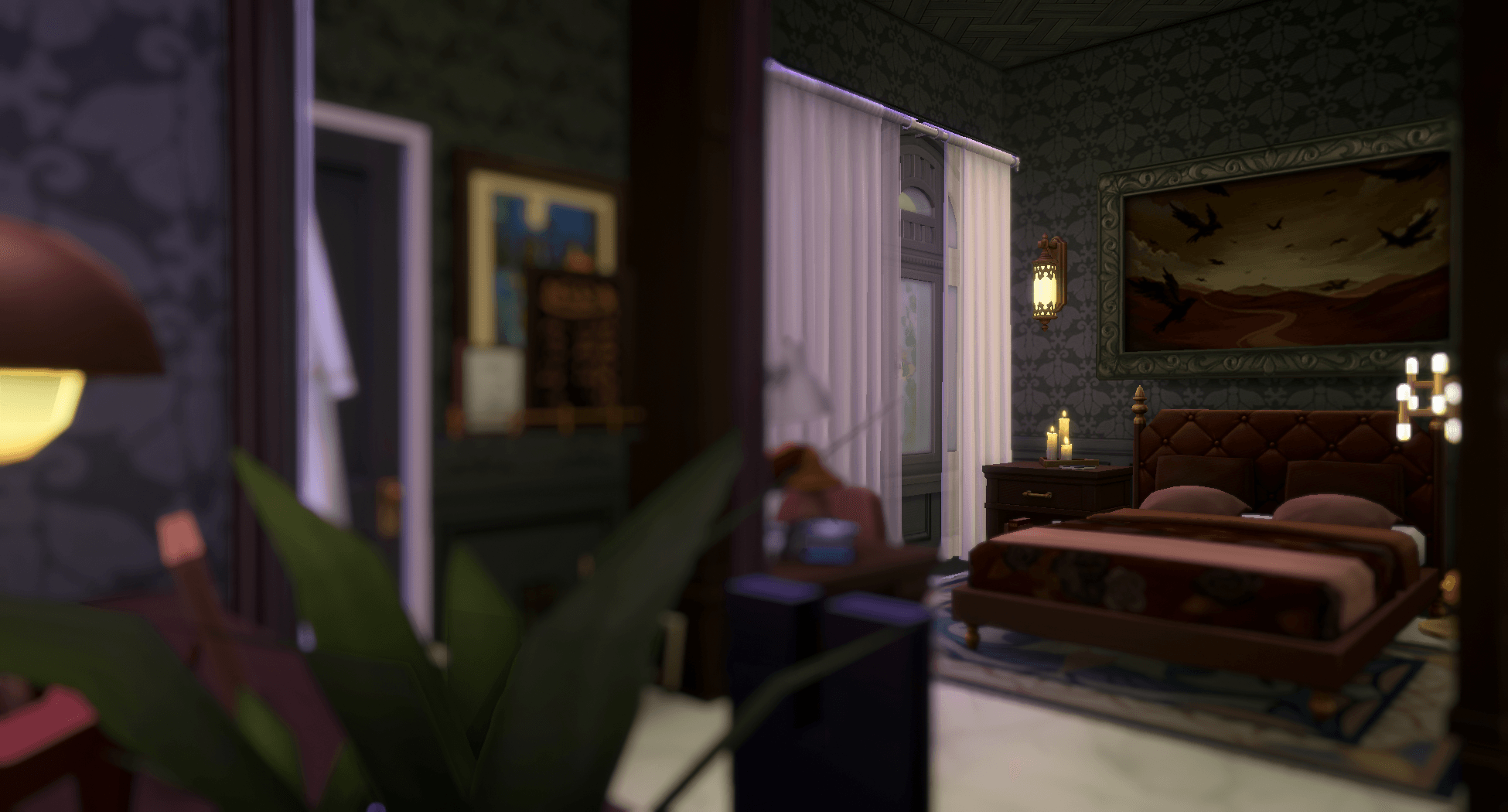 Celestial Howl Manor | Life and Death | No CC - The Sims 4 Rooms / Lots ...