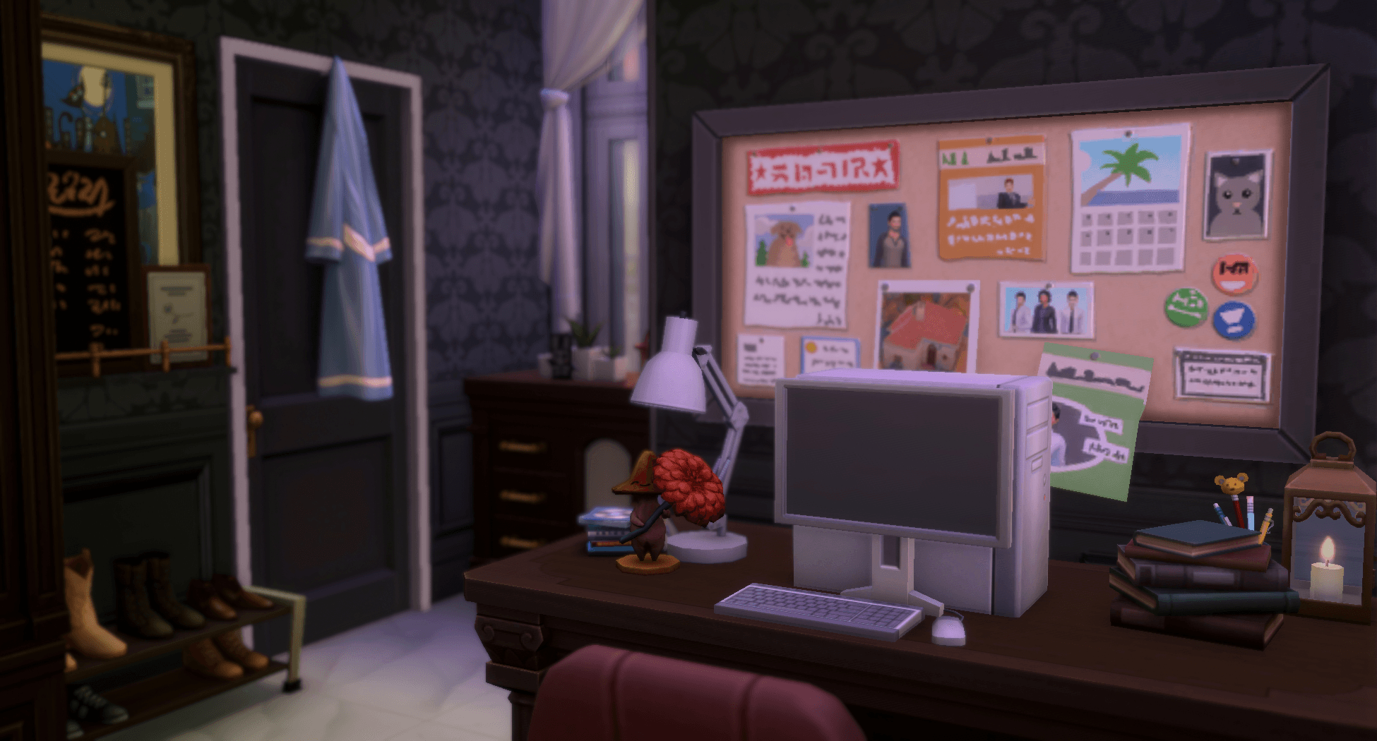 Celestial Howl Manor | Life and Death | No CC - The Sims 4 Rooms / Lots ...